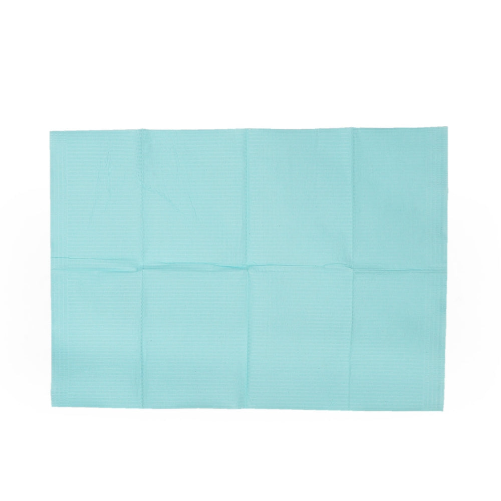 Blue Disposable Lap Cloths / Dental Bibs 13" x 18" (500/Case)